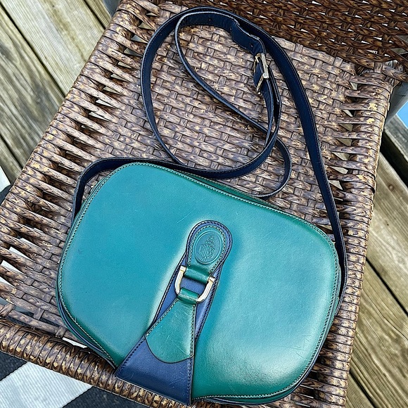 Mark Cross | Bags | Rare Vintage Mark Cross Italy Leather Crossbody Bag ...